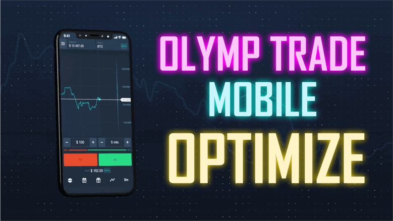 Olymp Trade Mobile With Advance Bollinger Bands Indicator